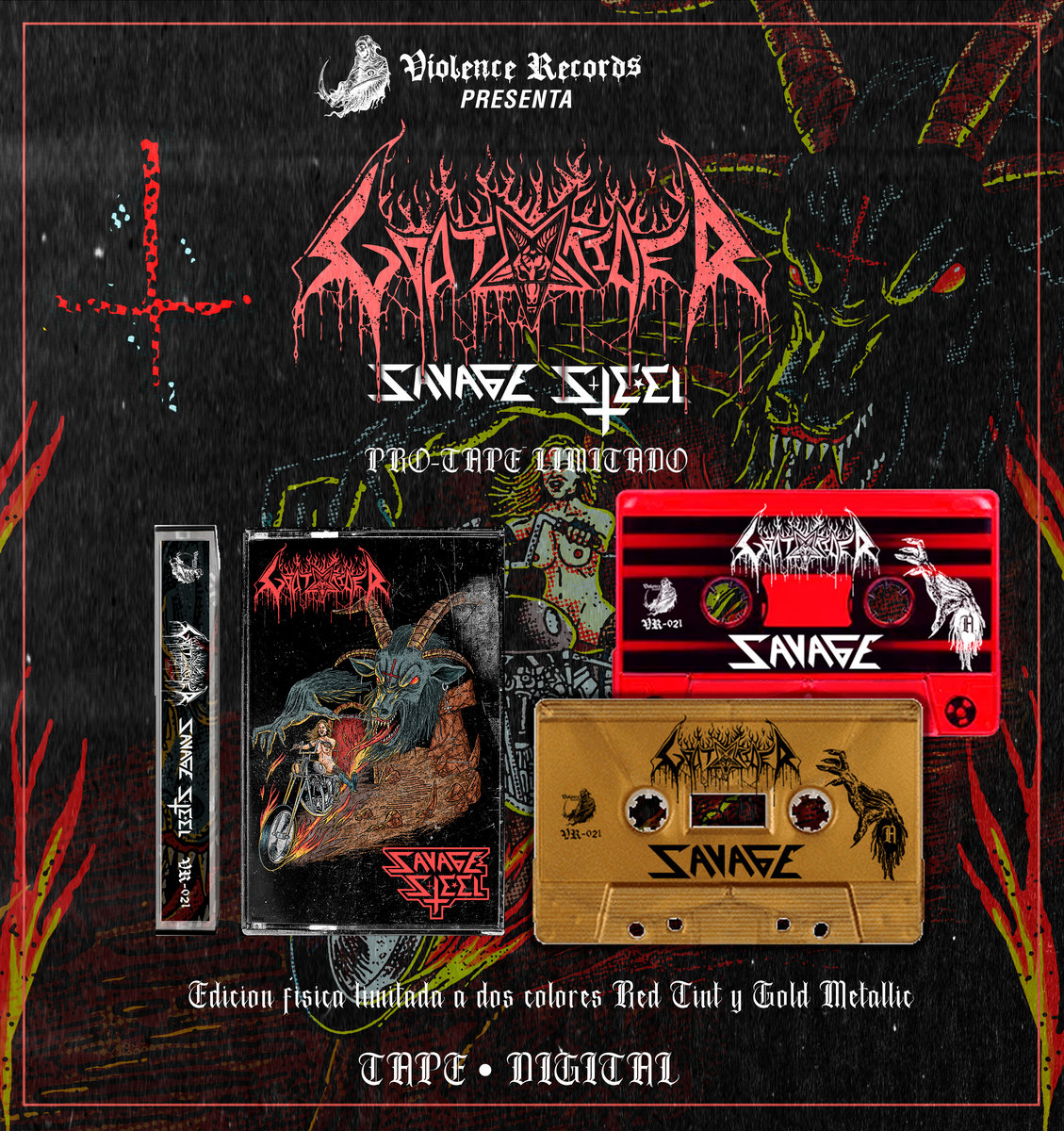 Savage Steel | Goat Rider | Violence Records
