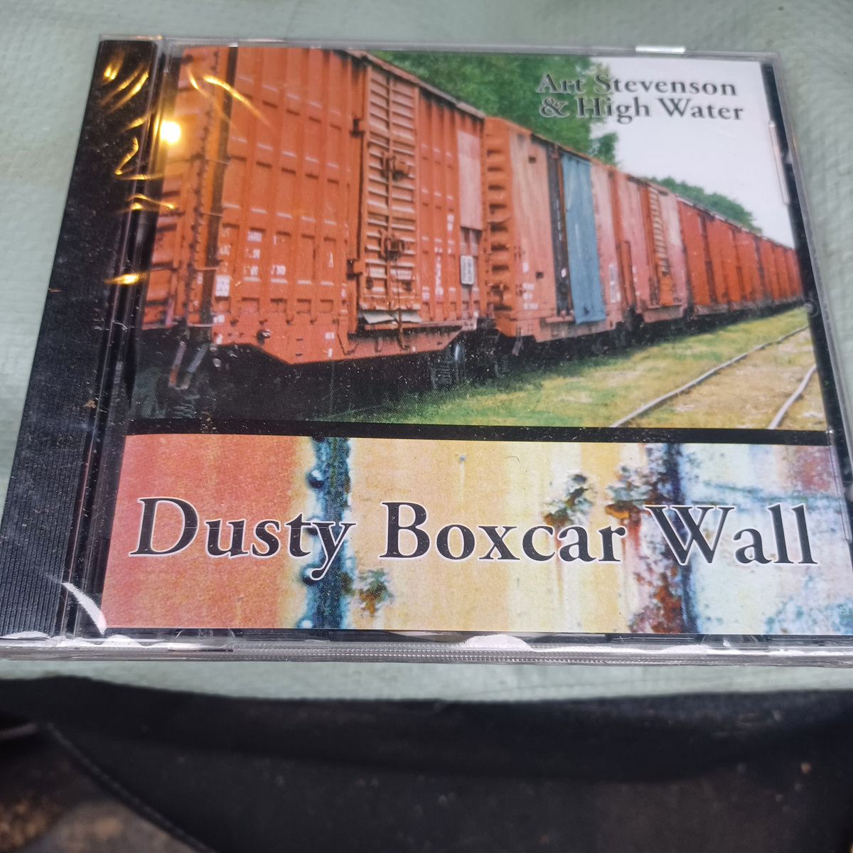 Dusty Boxcar Wall | Art Stevenson & High Water