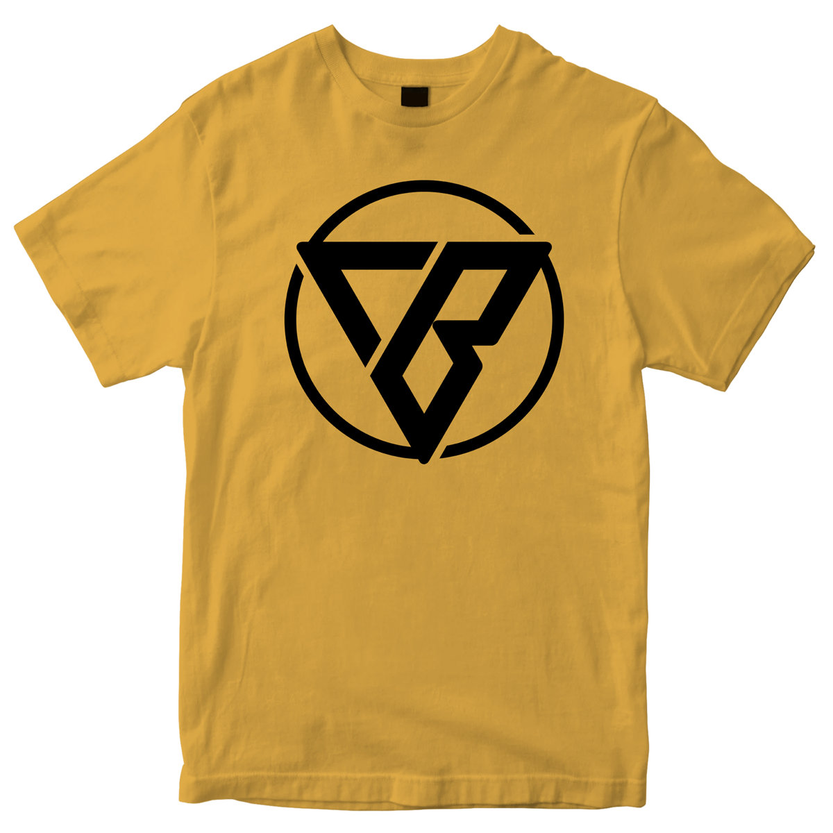 Triangle Logo Yellow T-Shirt | Car Bomb