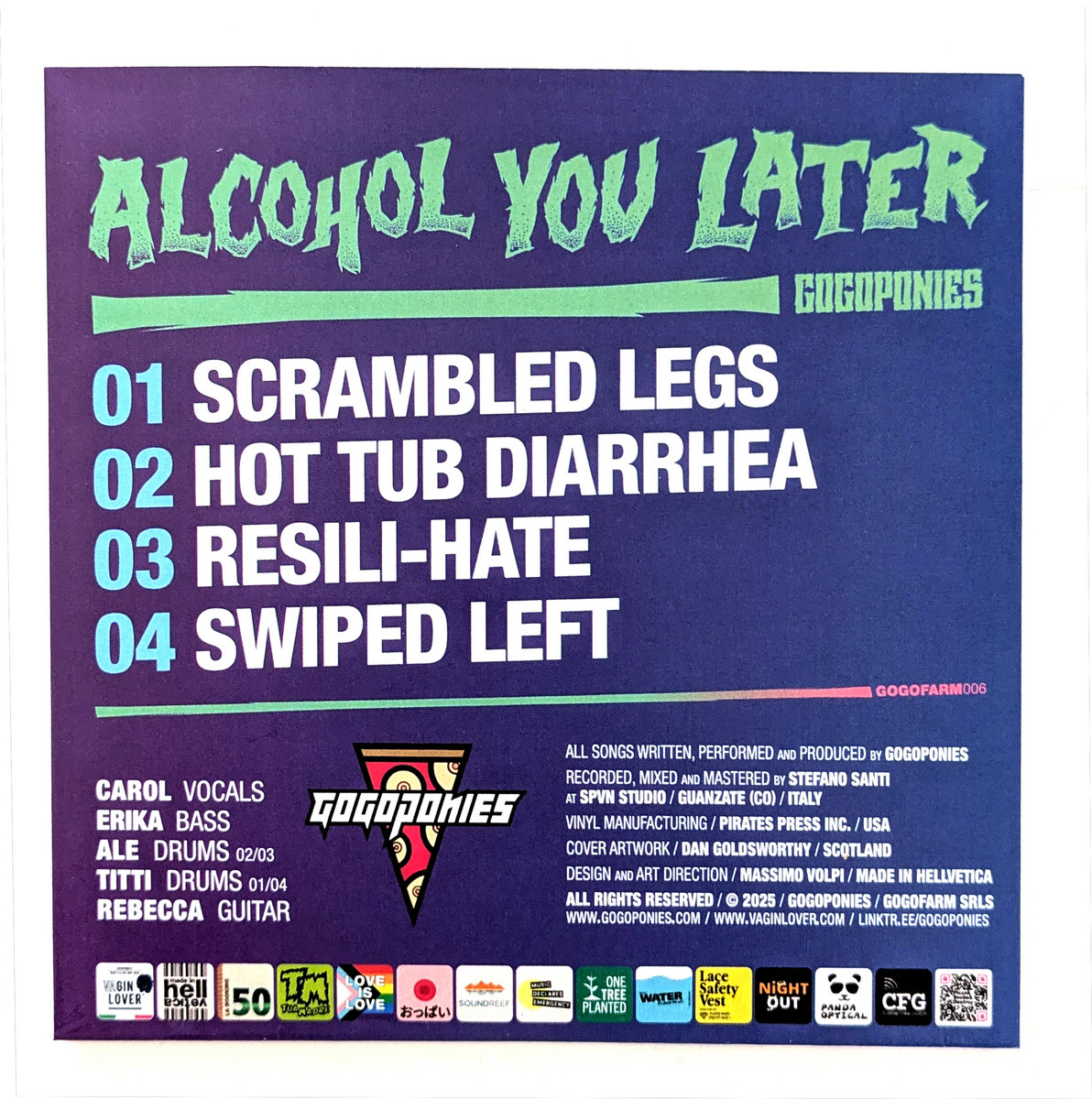 Alcohol You Later | Go Go Ponies