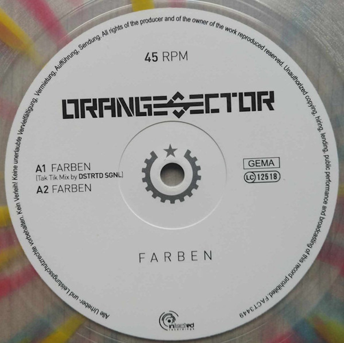 Farben (Single) | Orange Sector | Infacted Recordings