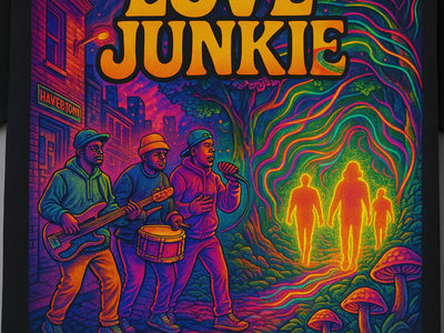 Love Junkie Poster | Out In The Woods Records