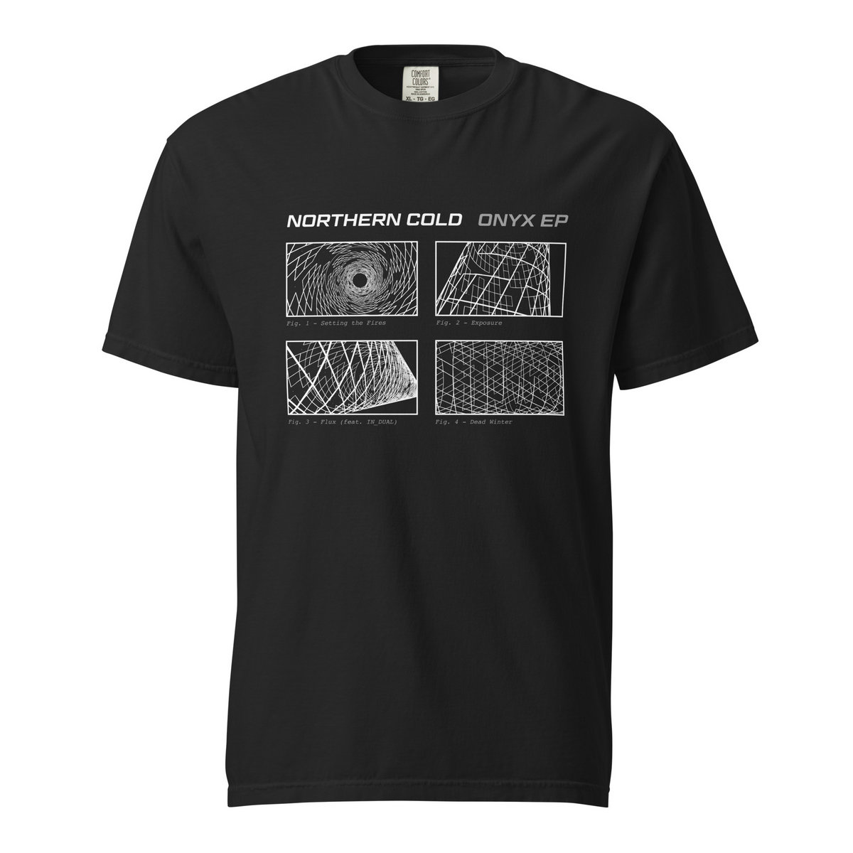 Northern Cold - Onyx EP t-shirt black | Northern Cold