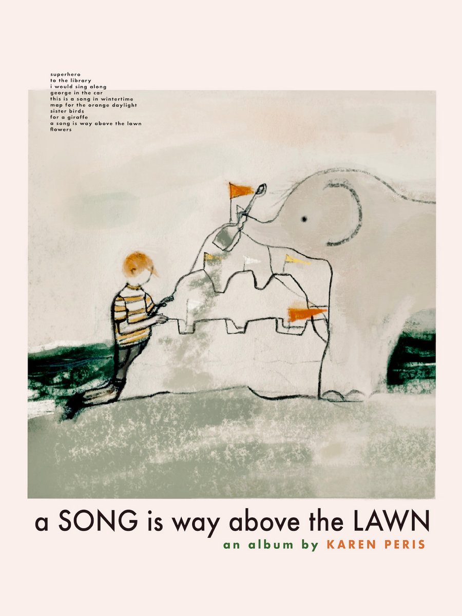 A Song Is Way Above the Lawn print | the innocence mission