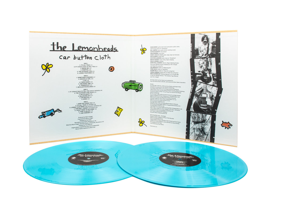 Car Button Cloth (Deluxe Expanded ‘Clothbound’ Edition) | The Lemonheads