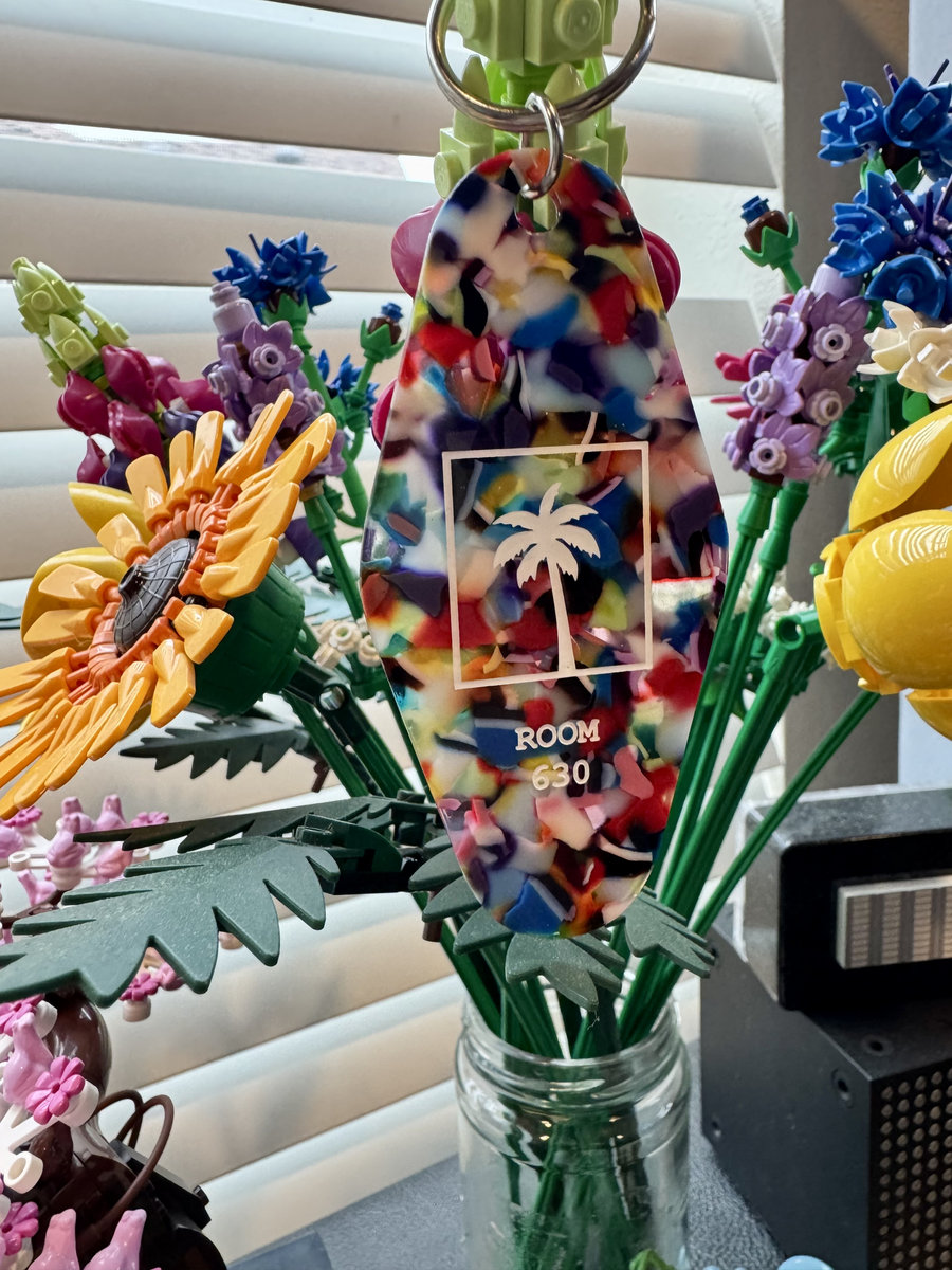 HP Beach Club Keychain Round #11 | Hotel Pools