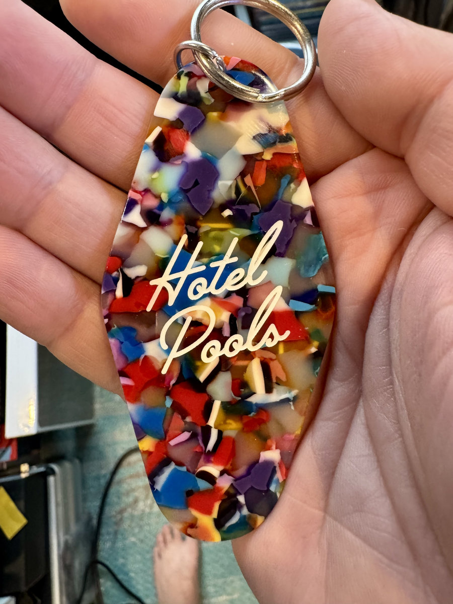 HP Beach Club Keychain Round #11 | Hotel Pools