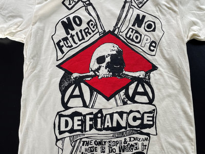 Defiance Punk Gang (s/s) Red and Black on Off White | DEFIANCE