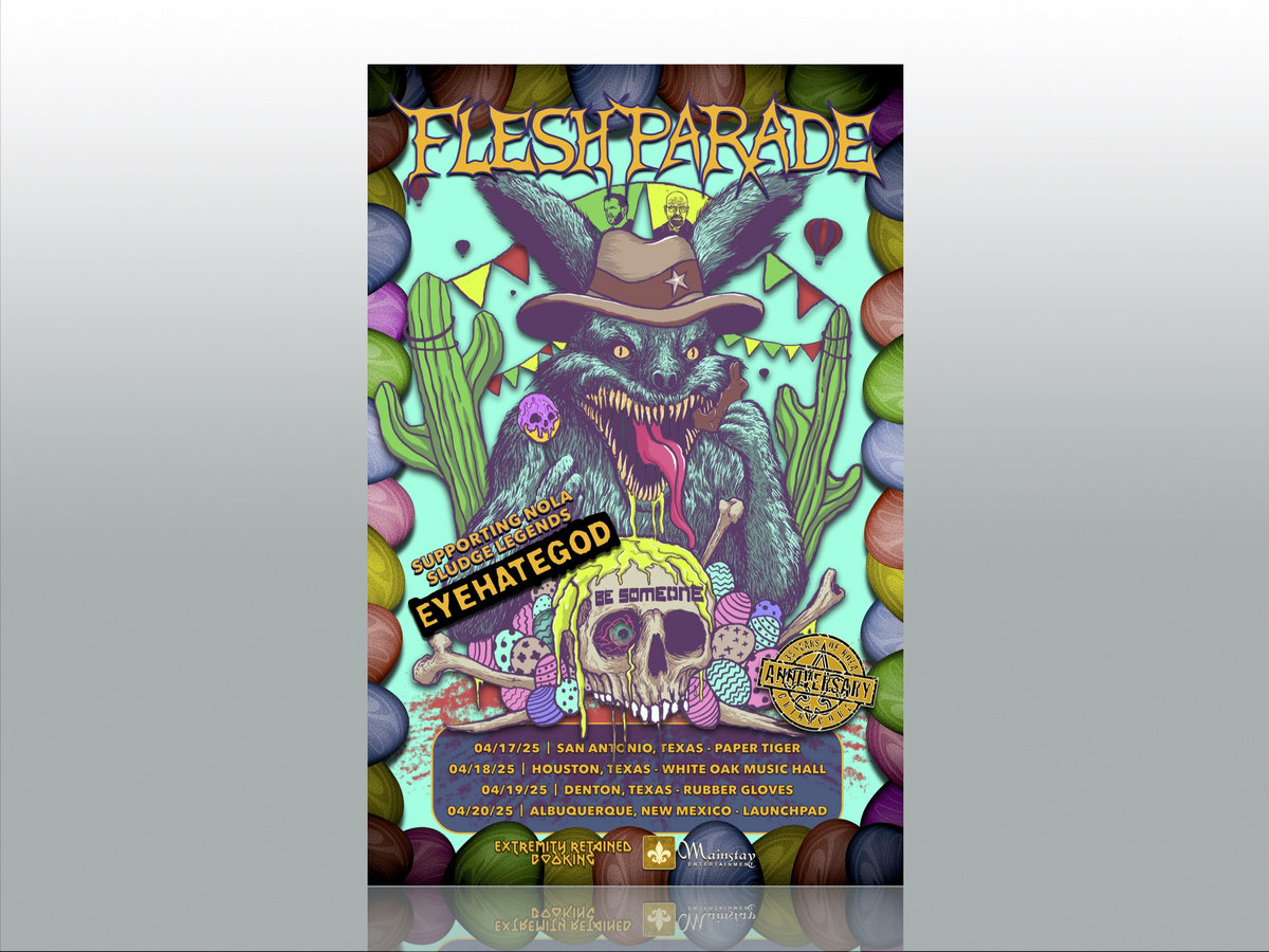 Flesh Parade - Limited Edition "Evil Bunny" 11x17 Tour Poster | Flesh ...