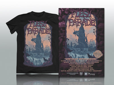 Flesh Parade - Limited Edition "Northeast Repercussions" Tour Poster ...
