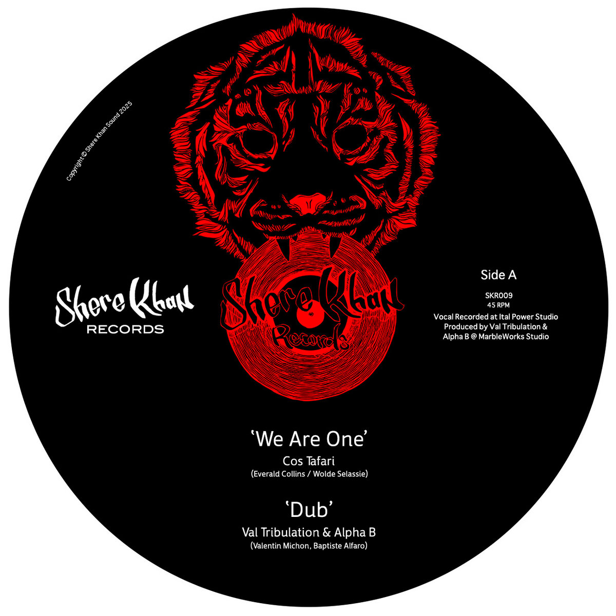 Cos Tafari - We Are One / Val T & Alpha-B - Dub / Val T - New ...