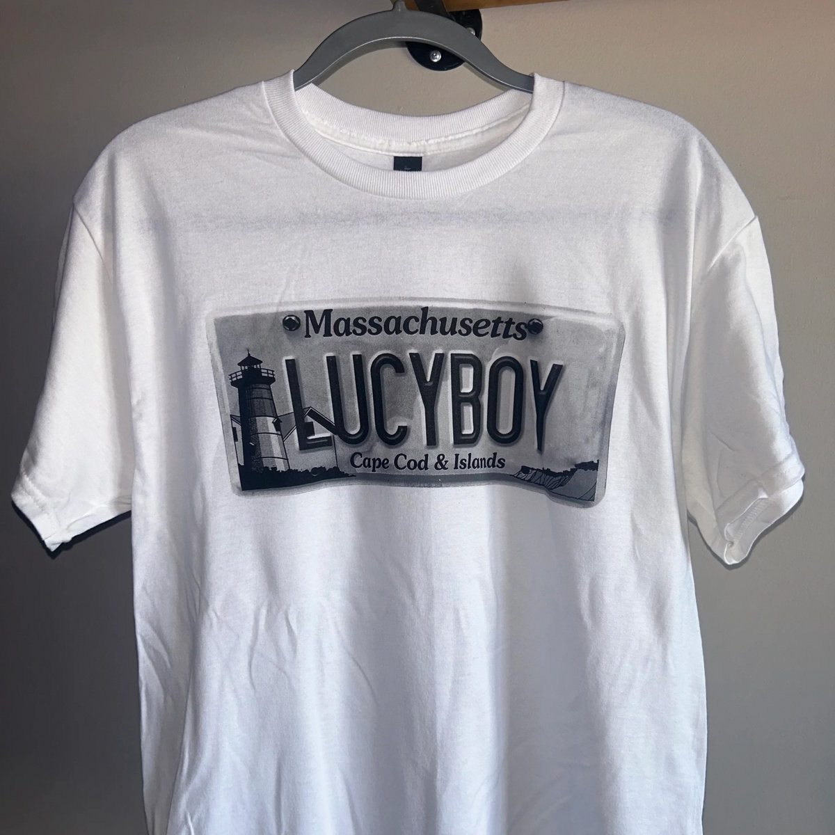 License Plate T-Shirt (Black & White) | LUCY