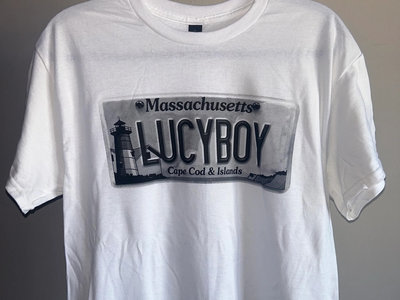 License Plate T-Shirt (Black & White) | LUCY