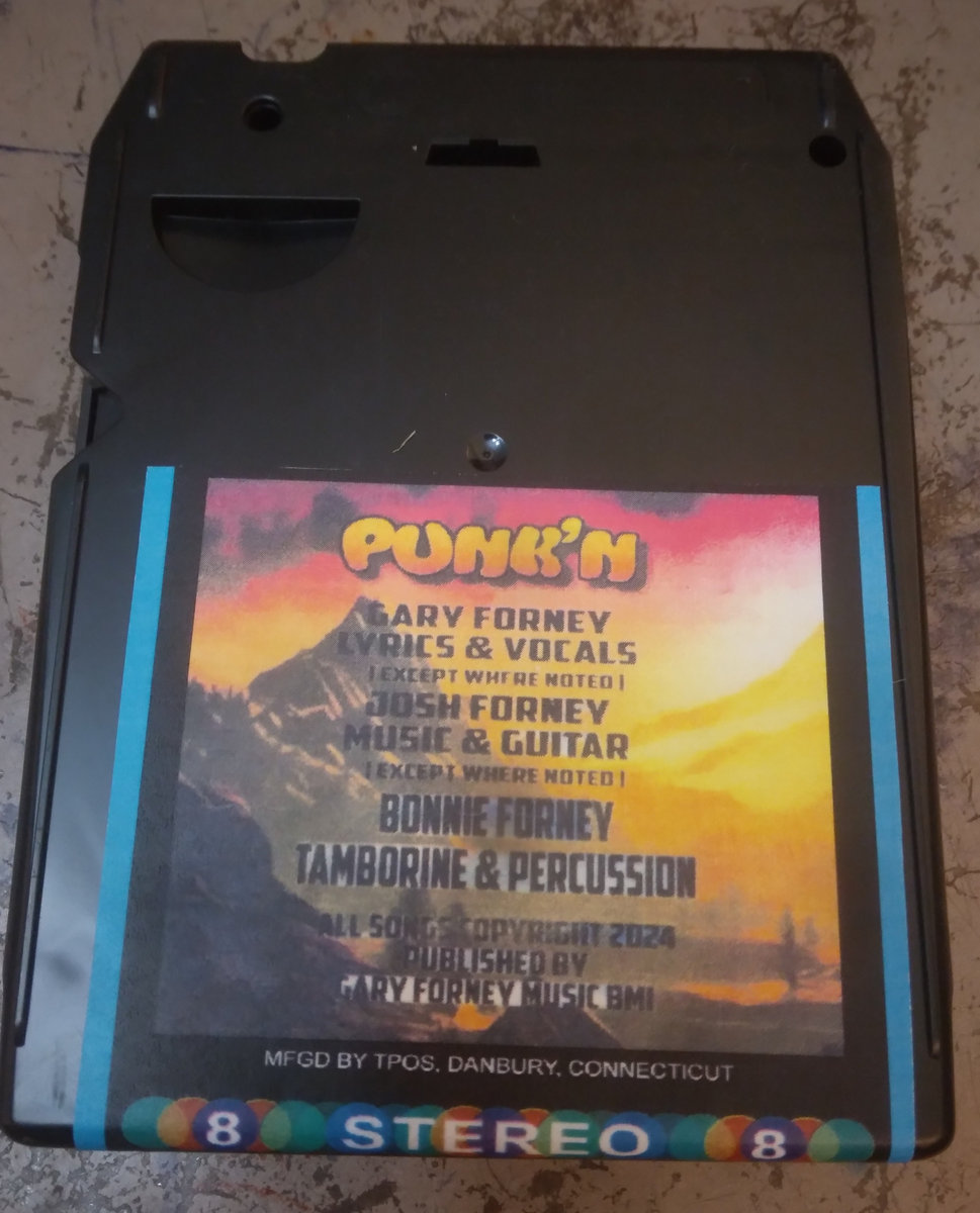 ultra unbelievable Punk'n studio album 8 track cartridge | Gary Forney