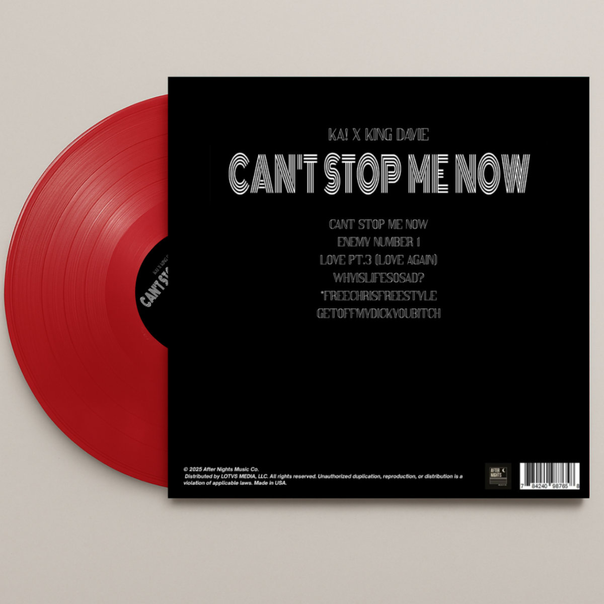 CANT STOP ME NOW | Ka! & King Davie | After Nights Music Co.