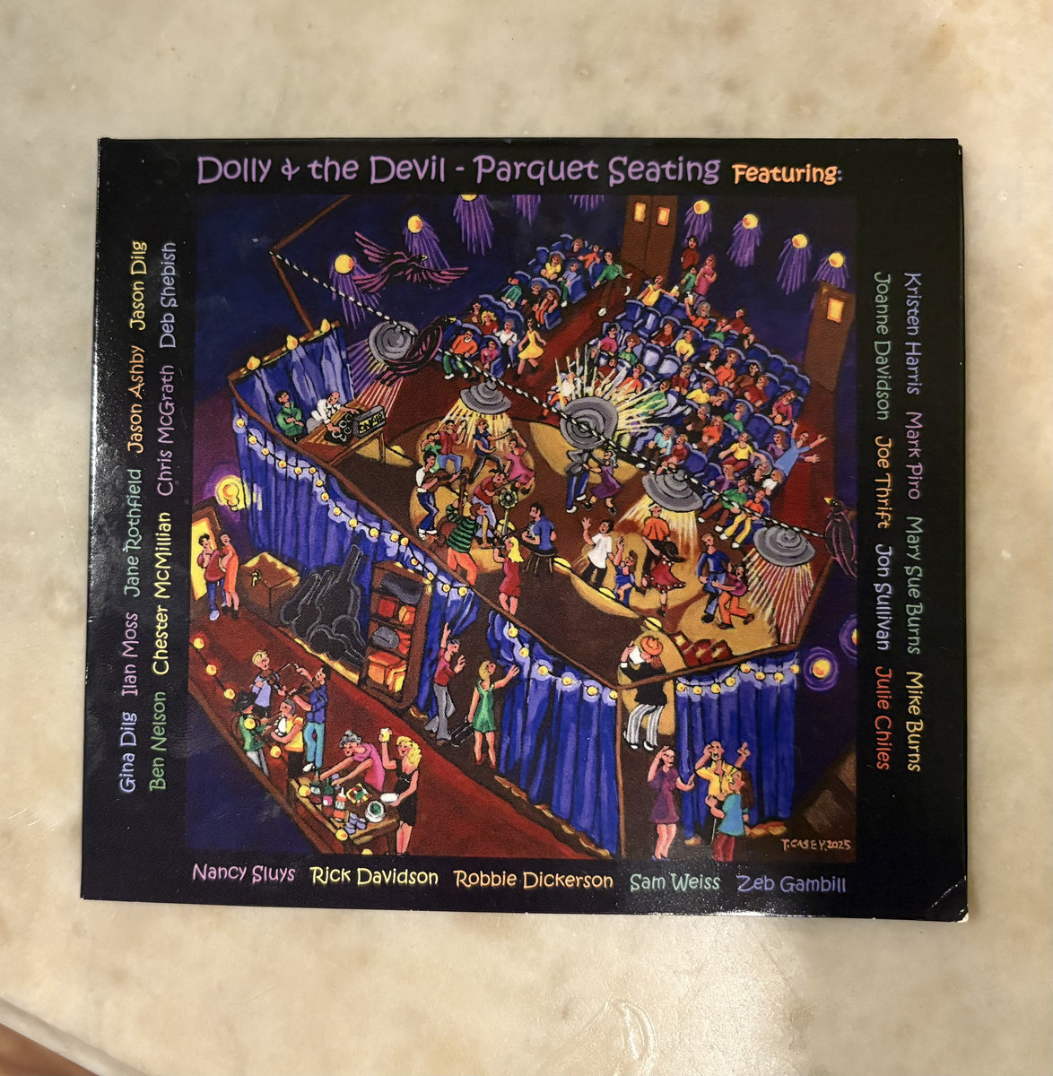 Parquet Seating | Dolly & the Devil