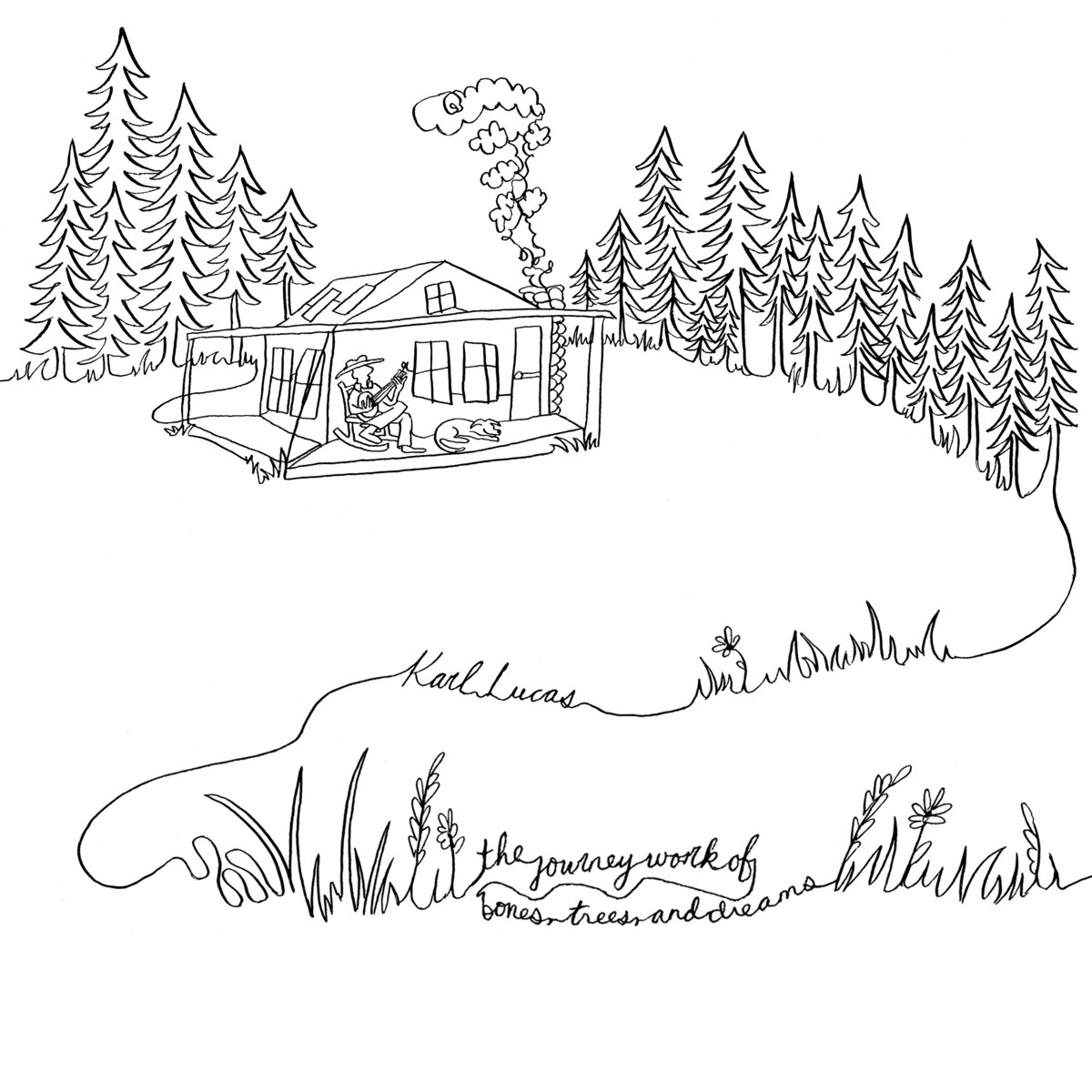 the journey-work of bones, trees and dreams | Karl Lucas