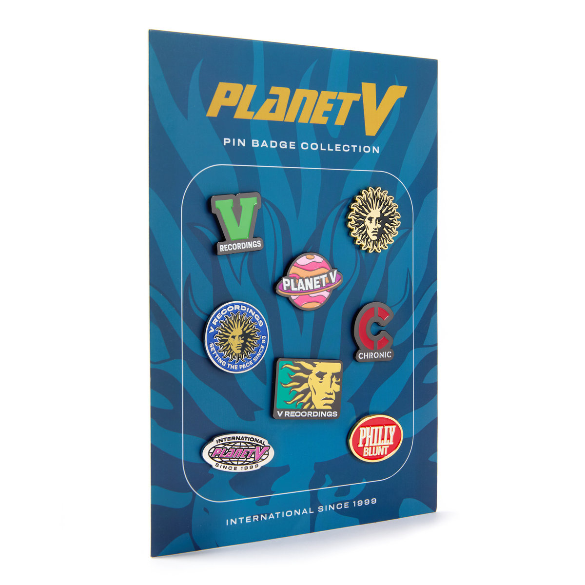 Planet V Enamel Pin Badge Collection | V Recordings