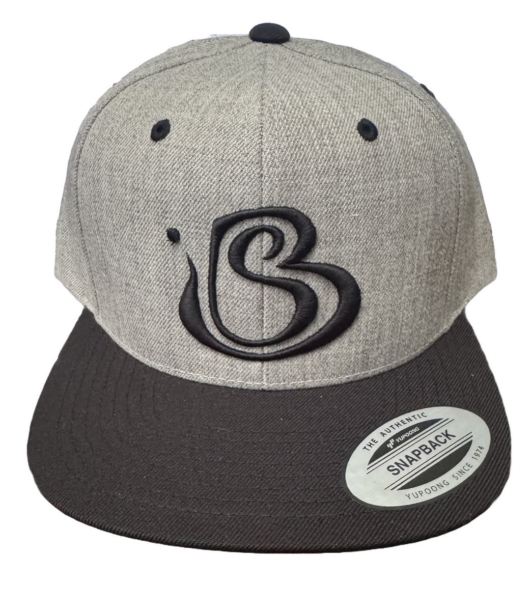 Black & Grey Hat With Black Logo | BORED STIFF