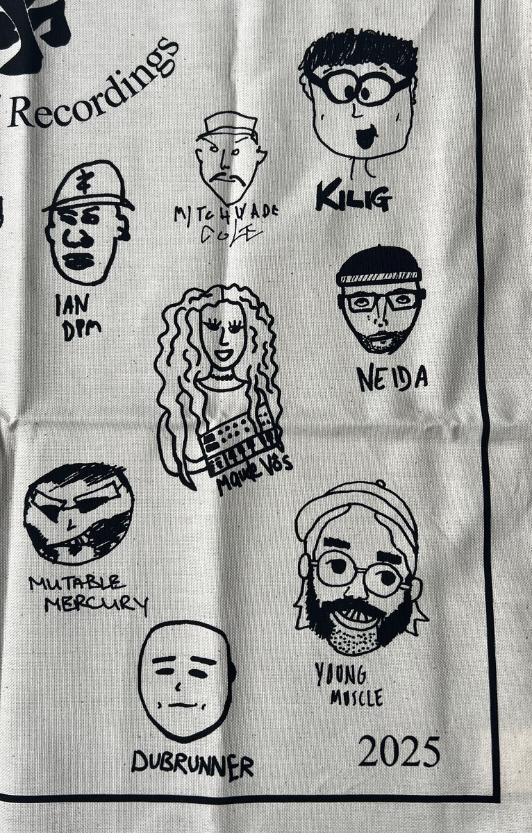 Scuffed 'Class of 2025' Tea Towel | Scuffed Recordings