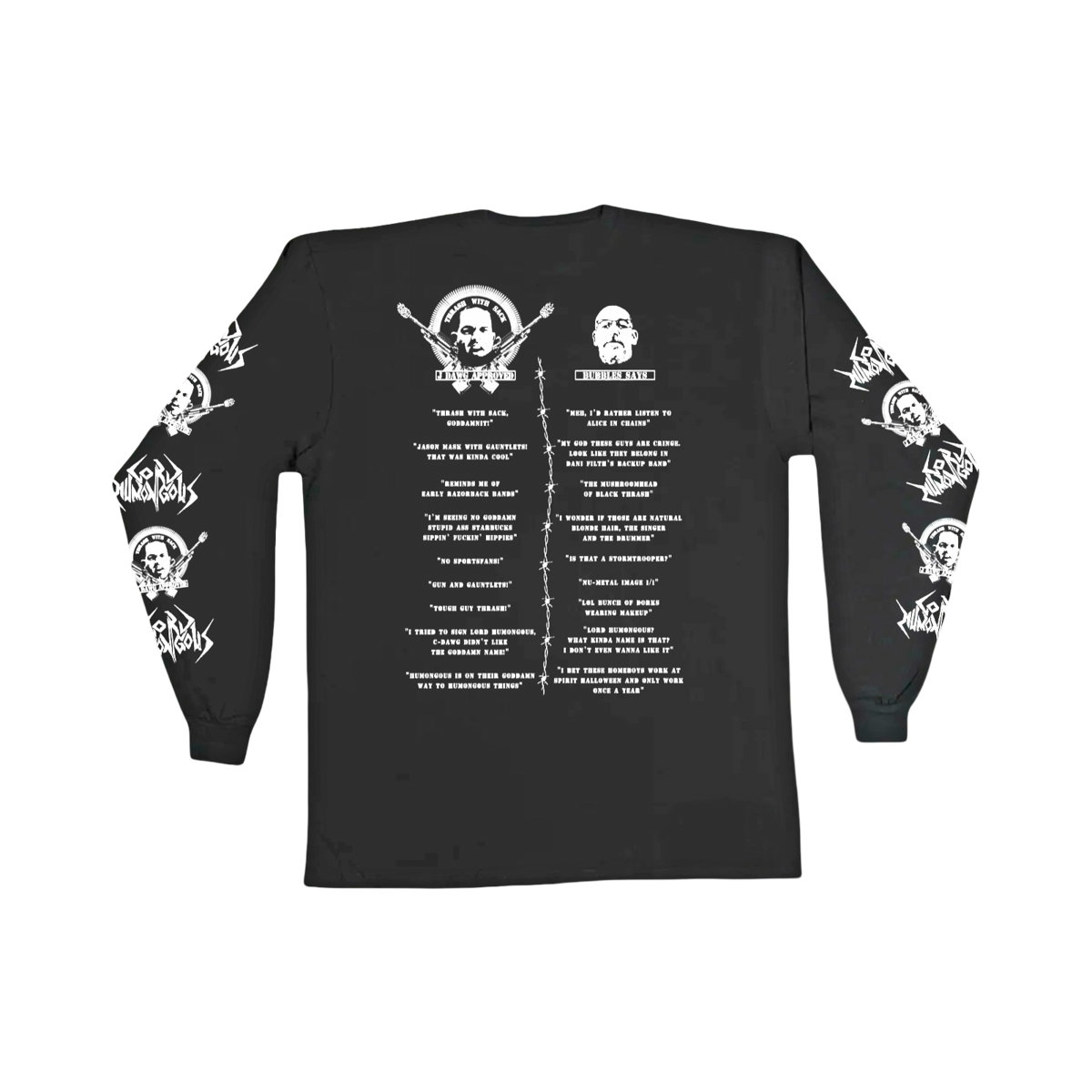 "Thrash With Sack" Long Sleeve | Lord Humongous