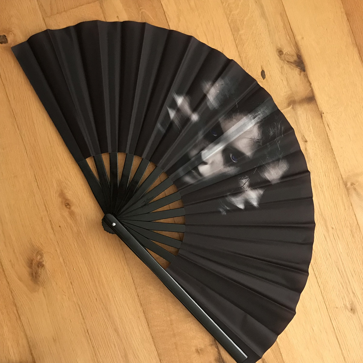 Ghosts and Echoes - Large bamboo Fan | Gothzilla