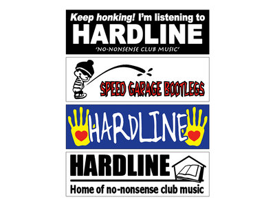 Bumper Sticker Pack | HARDLINE