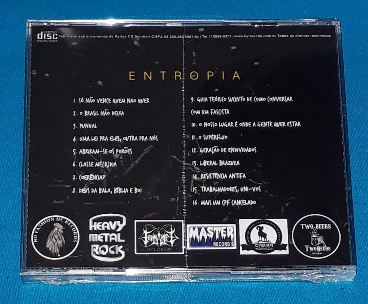 PUNHAL: Entropia - CD | Rotten Foetus Records