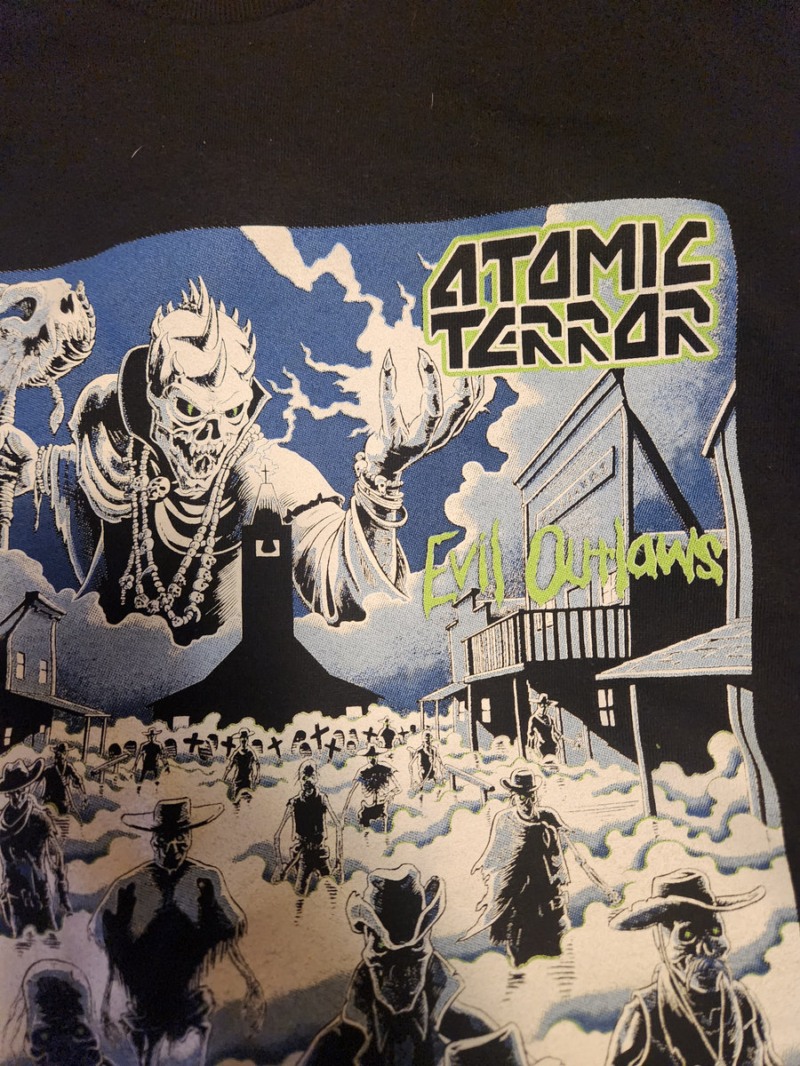 Evil Outlaws (T-SHIRTS/CDS bundle) | Atomic Terror