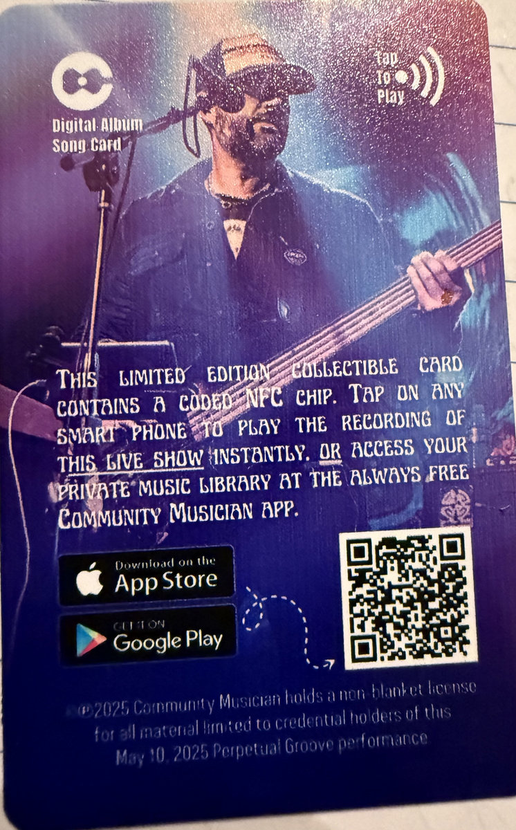 Collectible Limited Edition Live Show Music Cards – 2025 Series ...