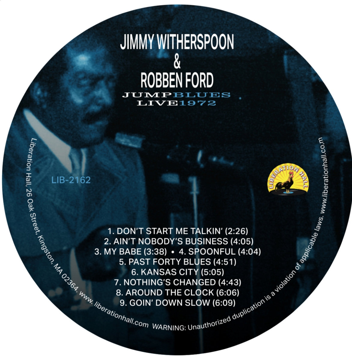 Nothing's Changed | Jimmy Witherspoon & Robben Ford