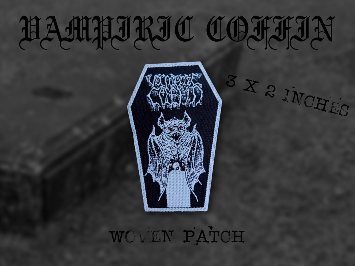 Vampiric Coffin - Shape patch | Grime Stone Records