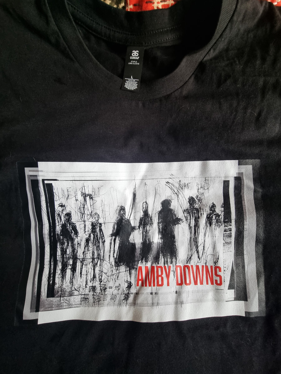 Pre-sale: Black Short Sleeve T-shirt - "Slave" design | amby downs