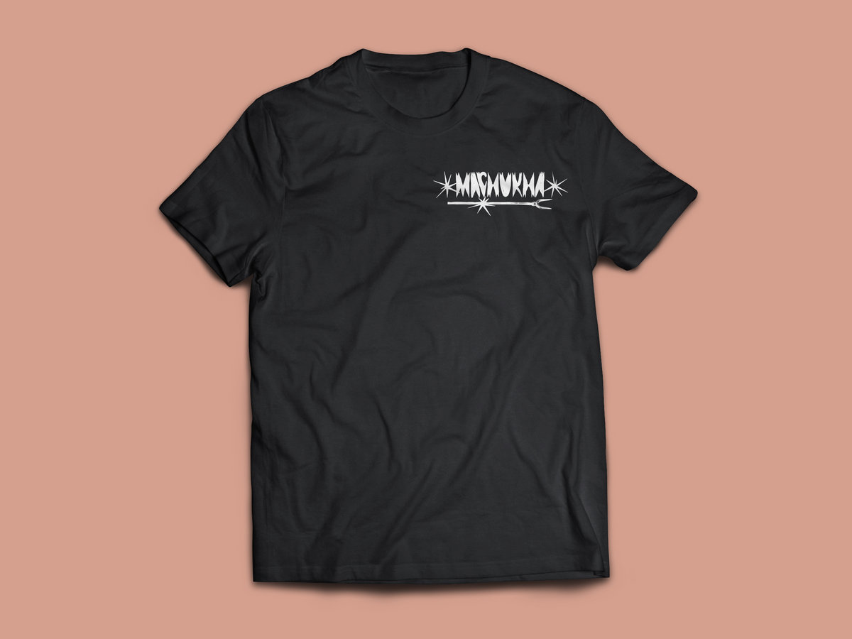 T-shirt w/ White Print | MACHUKHA