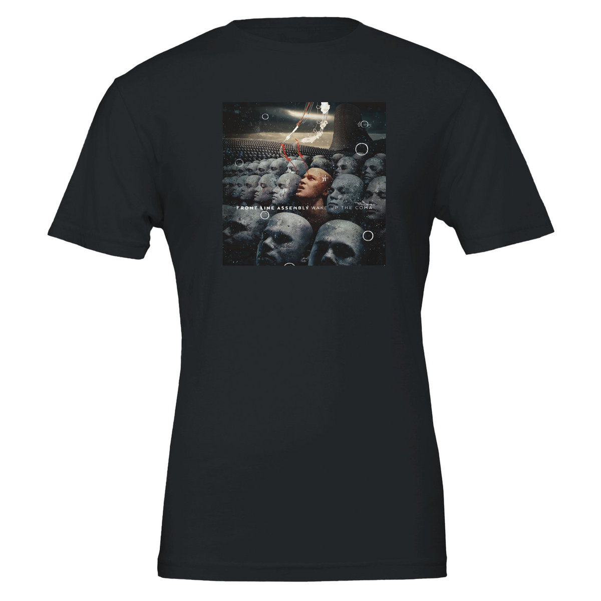 FLA - Wake Up the Coma - Premium Unisex Crewneck T-shirt | Bella ...