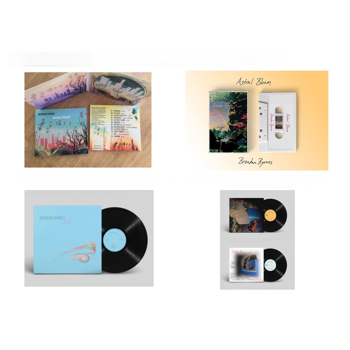 All Vinyl + CD + Cassette Package | Brendan Byrnes