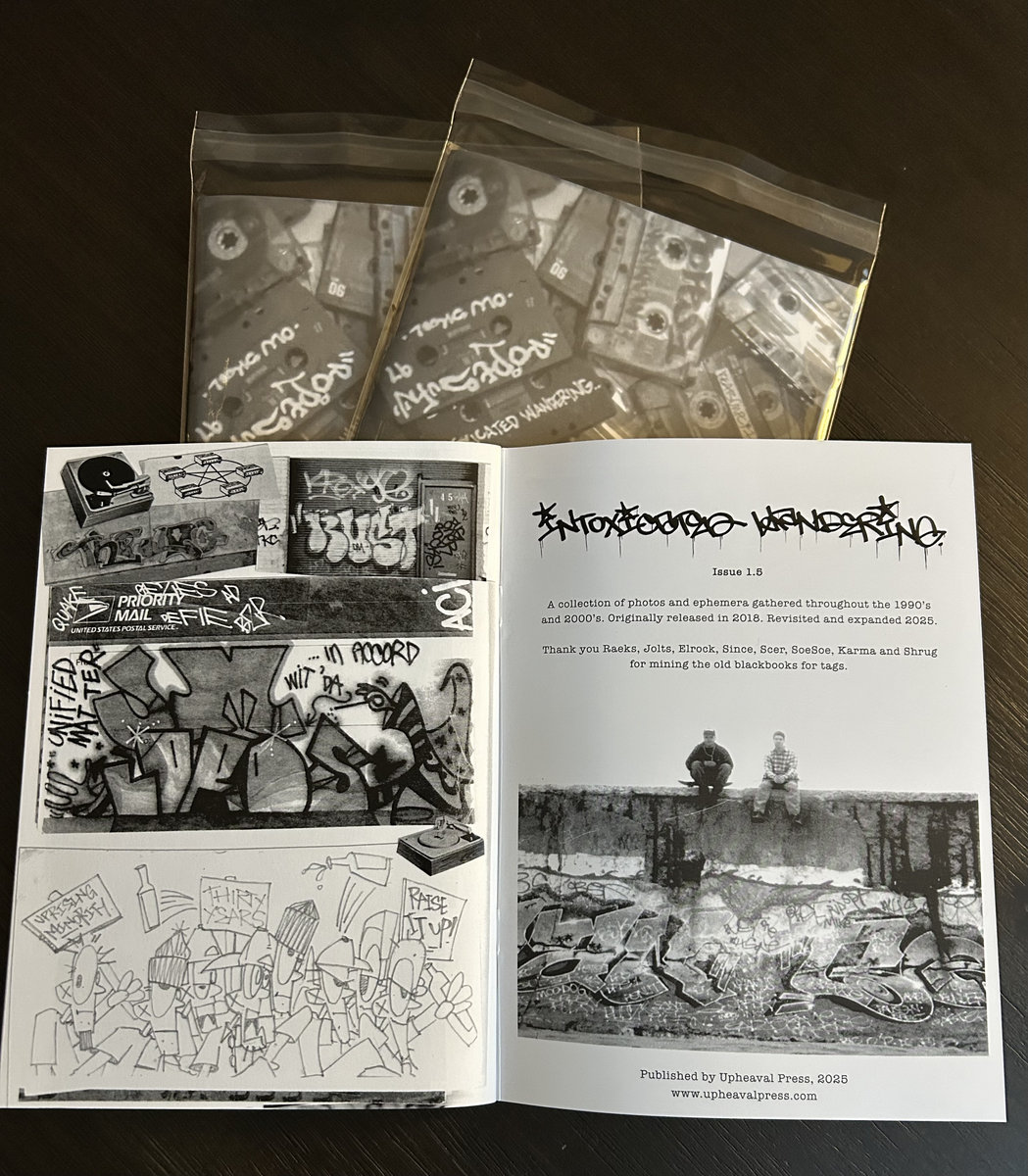 "Intoxicated Wandering" Graffiti Zine Vol. 1.5 | ODD Sounds
