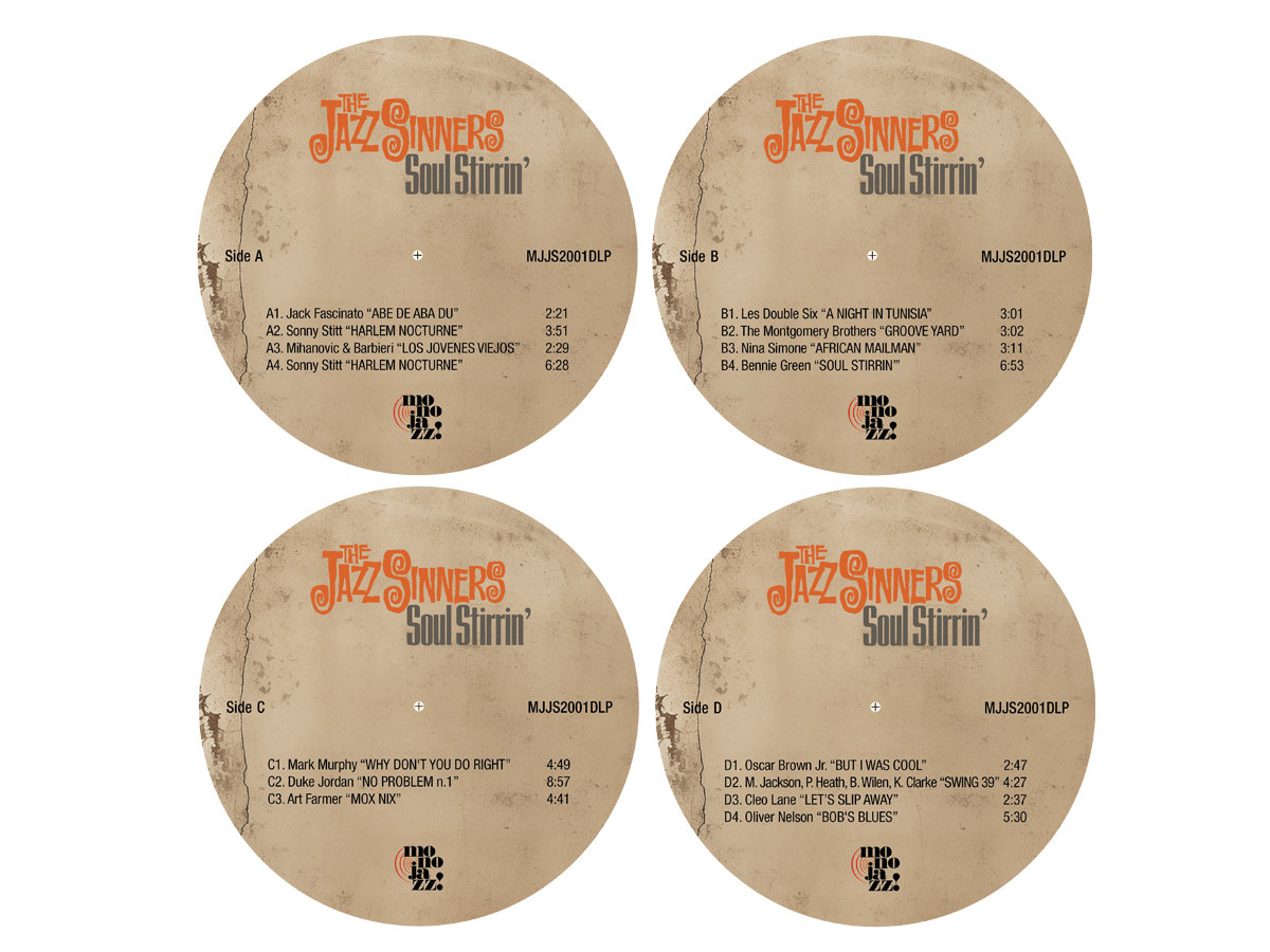 Soul Stirrin' | The Jazz Sinners | Right Tempo / Mono Jazz / Easy Tempo