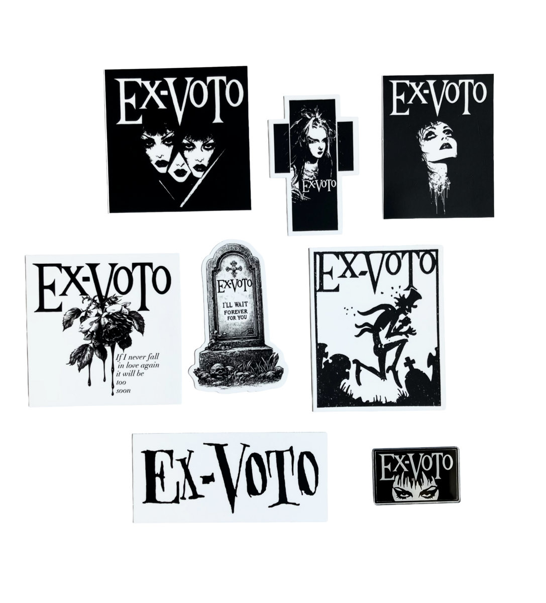 Limited Edition Sticker & Magnet Set | Ex-VoTo
