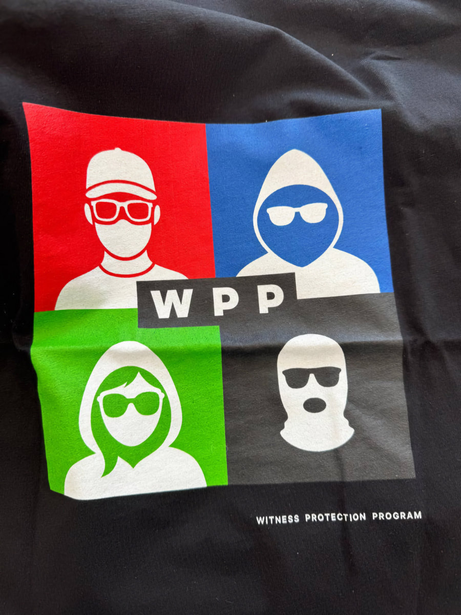 WPP T-Shirt 001 | Witness Protection Program