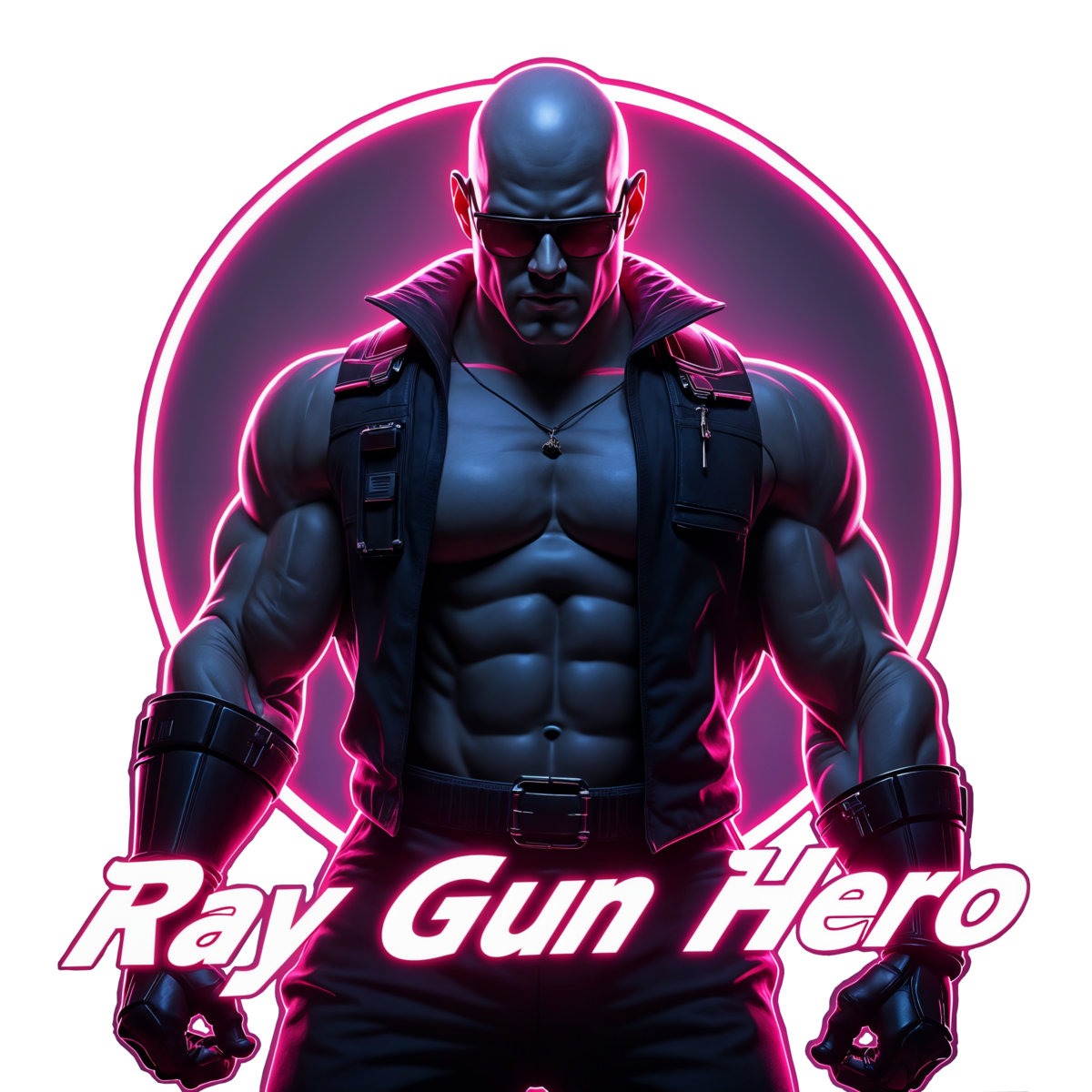 Ray Gun Hero "Bad Ass" T-Shirt (Black) | Ray Gun Hero