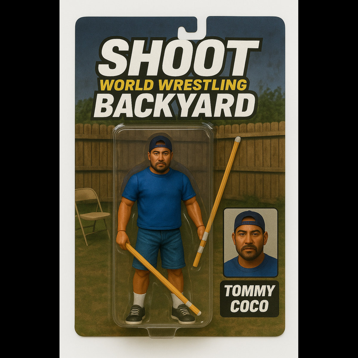 SWW Tommy Coco Havertown Wrestling Action Figure | Out In The Woods Records