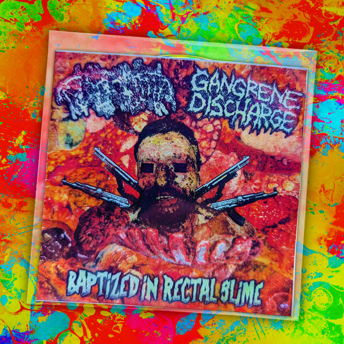 Baptized In Rectal Slime | T3RAT0MA / Gangrene Discharge | Delirium Psychosis Productions