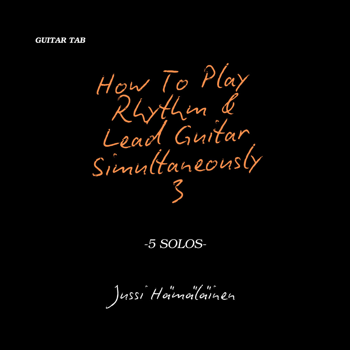 How To Play Rhythm & Lead Guitar Simultaneously 3 - Sheet Music/Tab ...