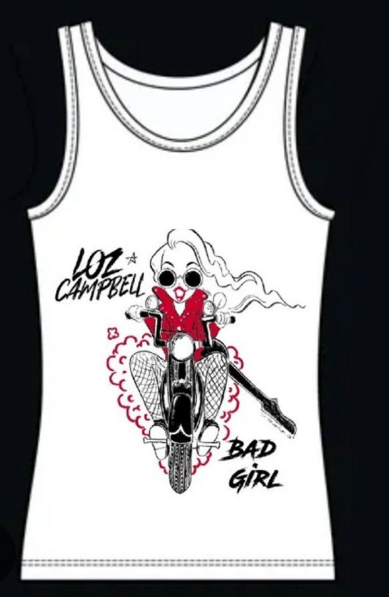Bad Girl Vest Top | Loz Campbell