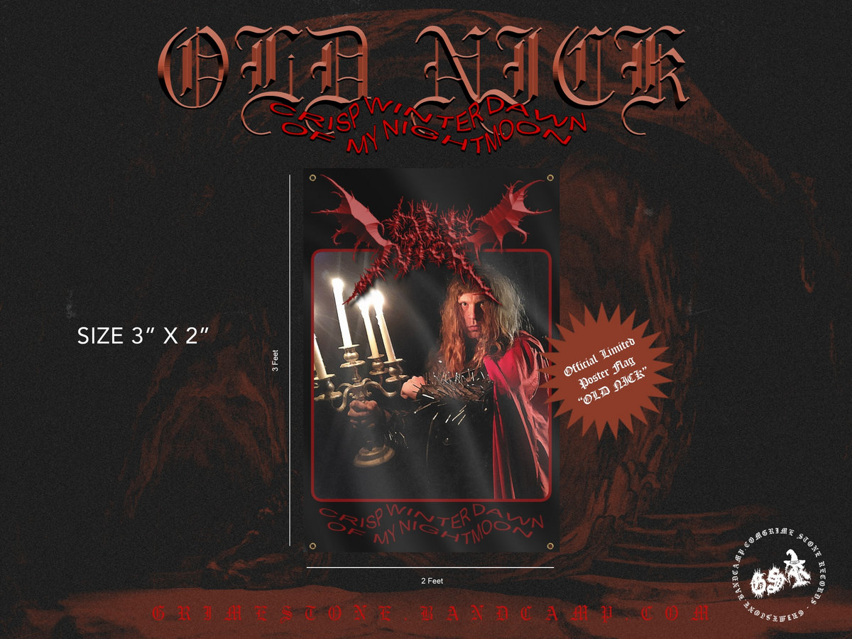 Old Nick - Crisp winter dawn of my night moon FLAG | Grime Stone Records