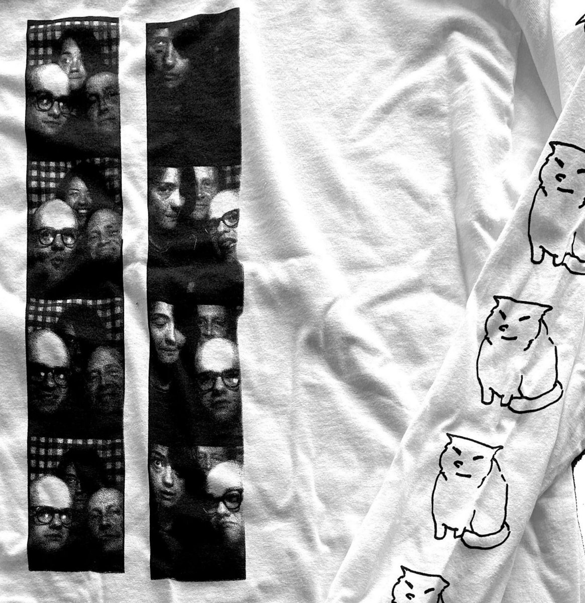 Kitty tee- long sleeve | Grouper