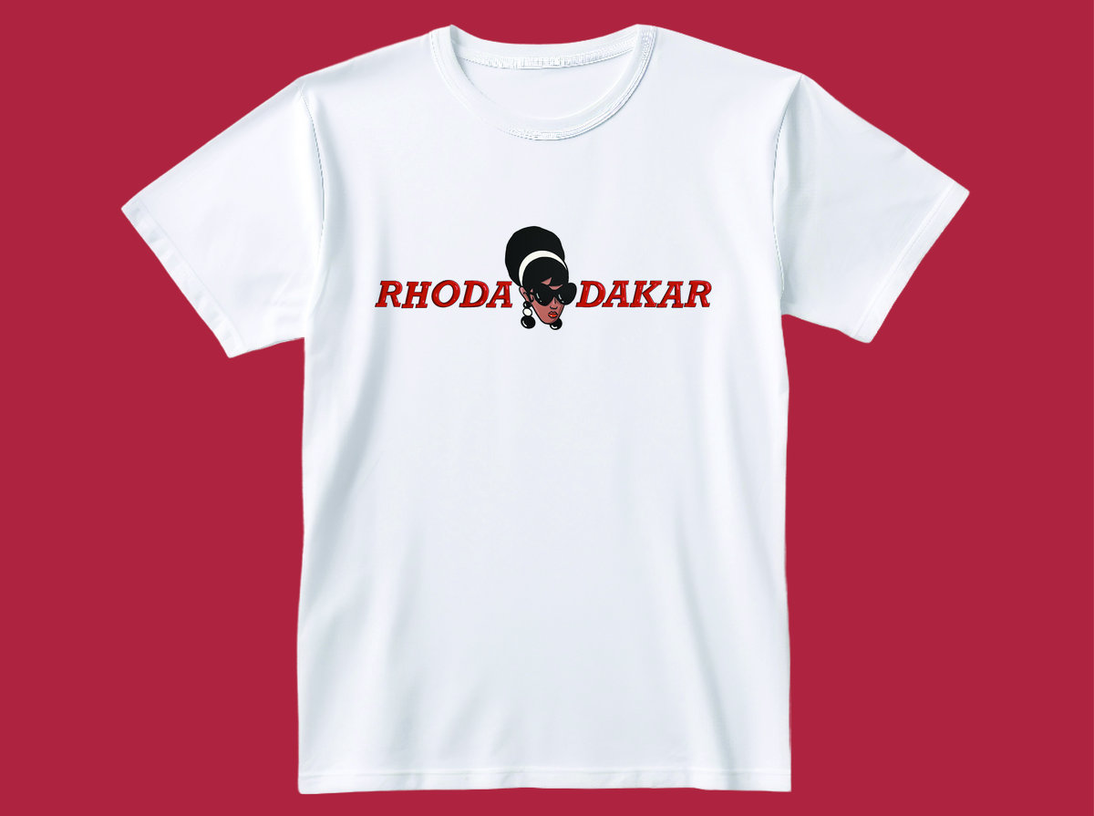 Rhoda Logo Tee - White | Rhoda Dakar