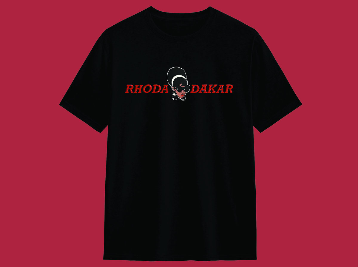 Rhoda Logo Tee - Black | Rhoda Dakar