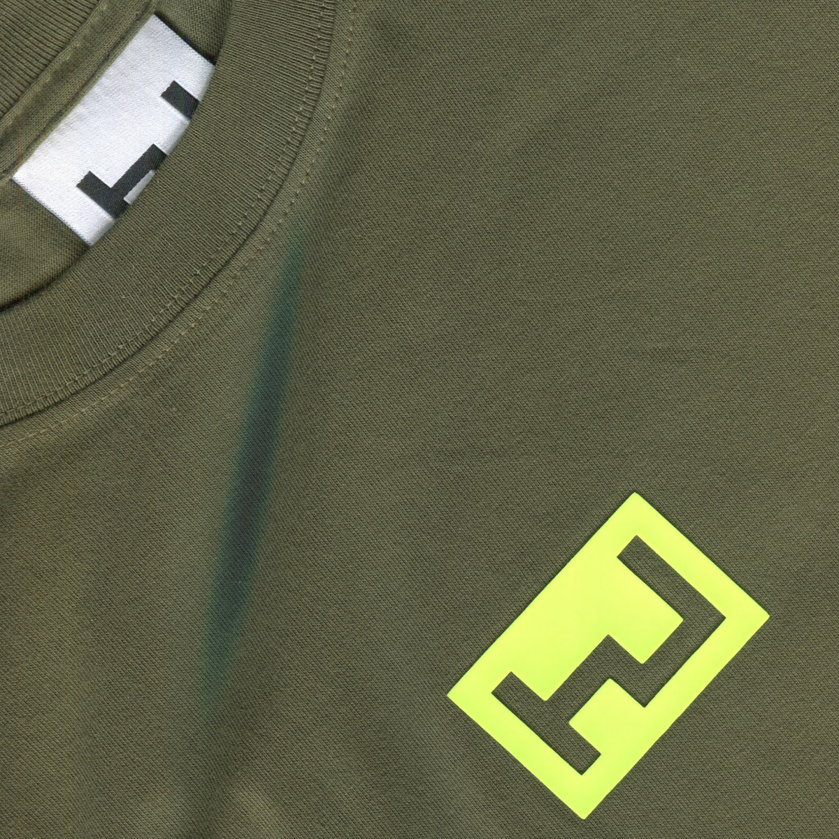 Hyperdub Logo Tee - Khaki | Hyperdub